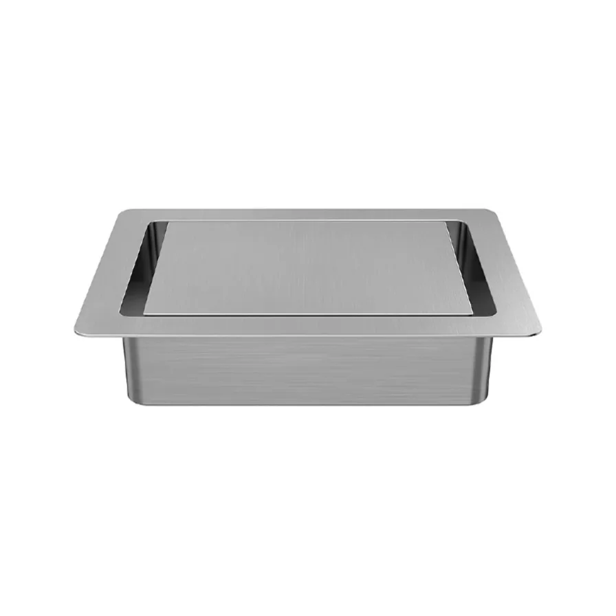 Swing Rectangular Waste Chute with Rounded Corners