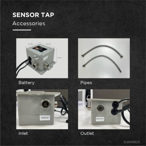 Sensor Taps, Counter Mounted Automatic Taps by Euronics India