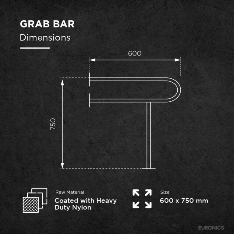 Nylon Grab Bar, U Shaped Disabled Grab Bar, Grab Bars India
