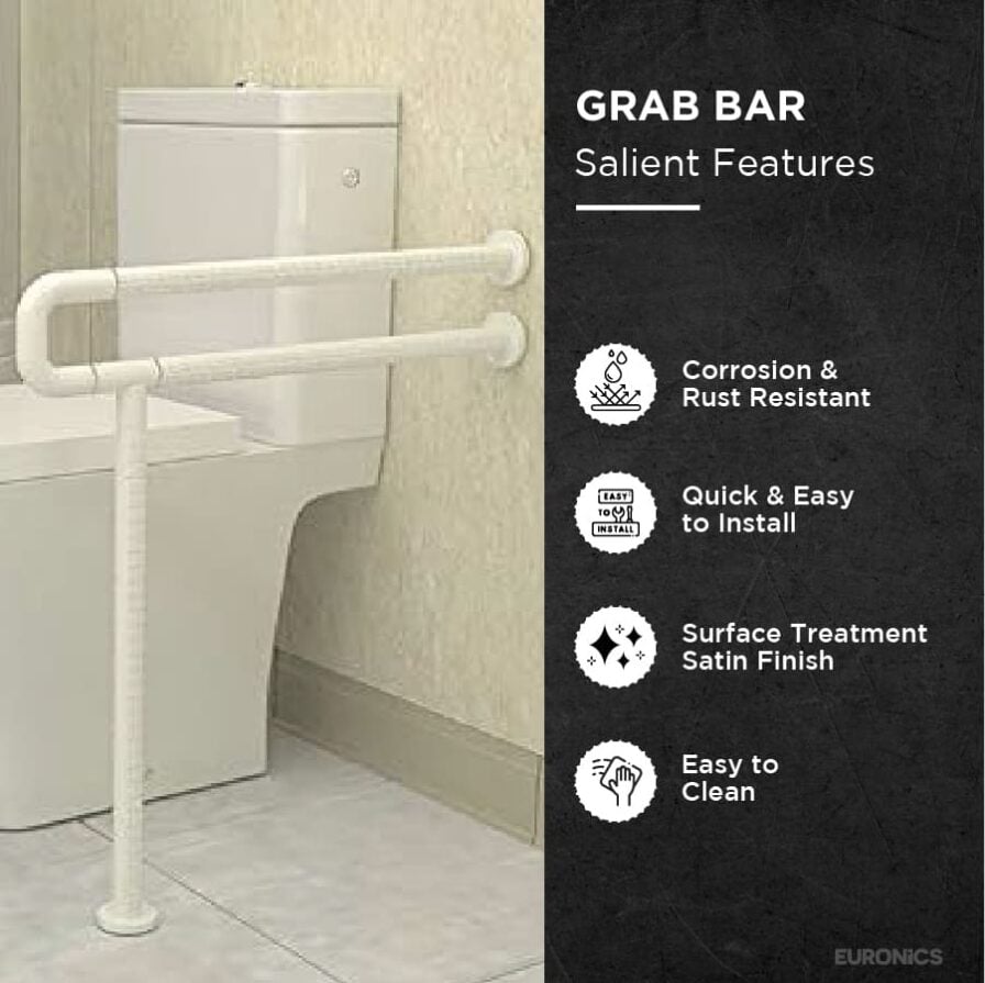 Accessible Straight Grab Bar EGR6 By Euronics India