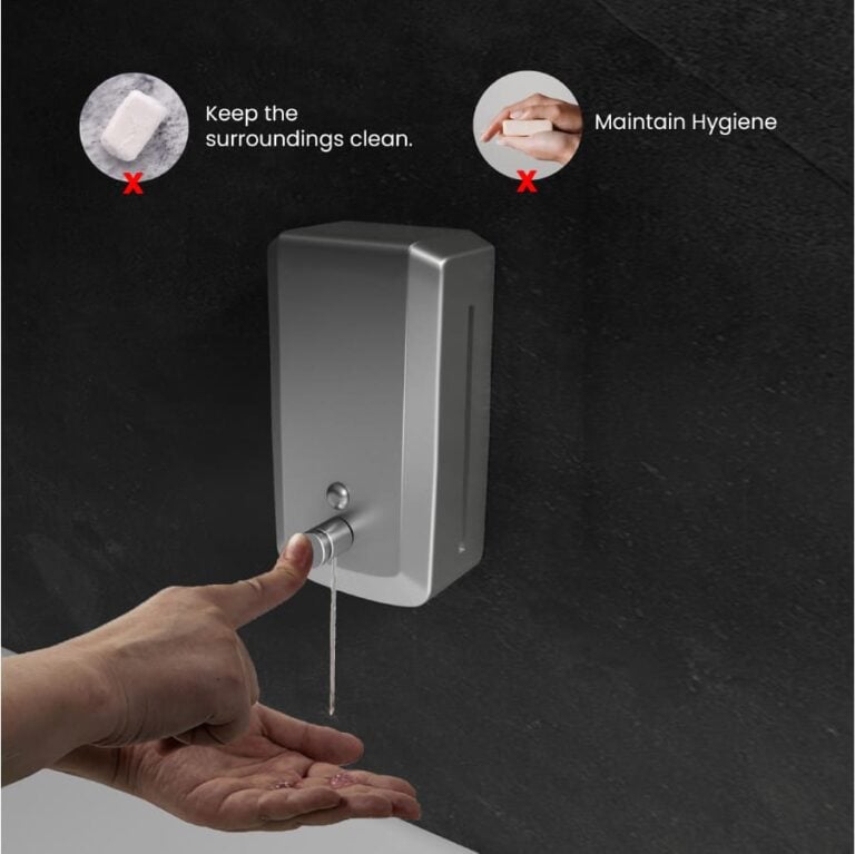 Soap Dispensers | For Improved Hygiene In Public Washrooms