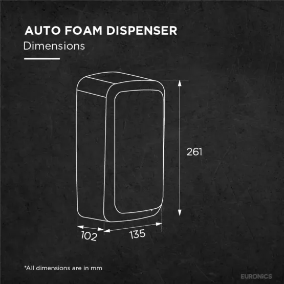 FES66 Auto Foam Soap Dispenser By Euronics India
